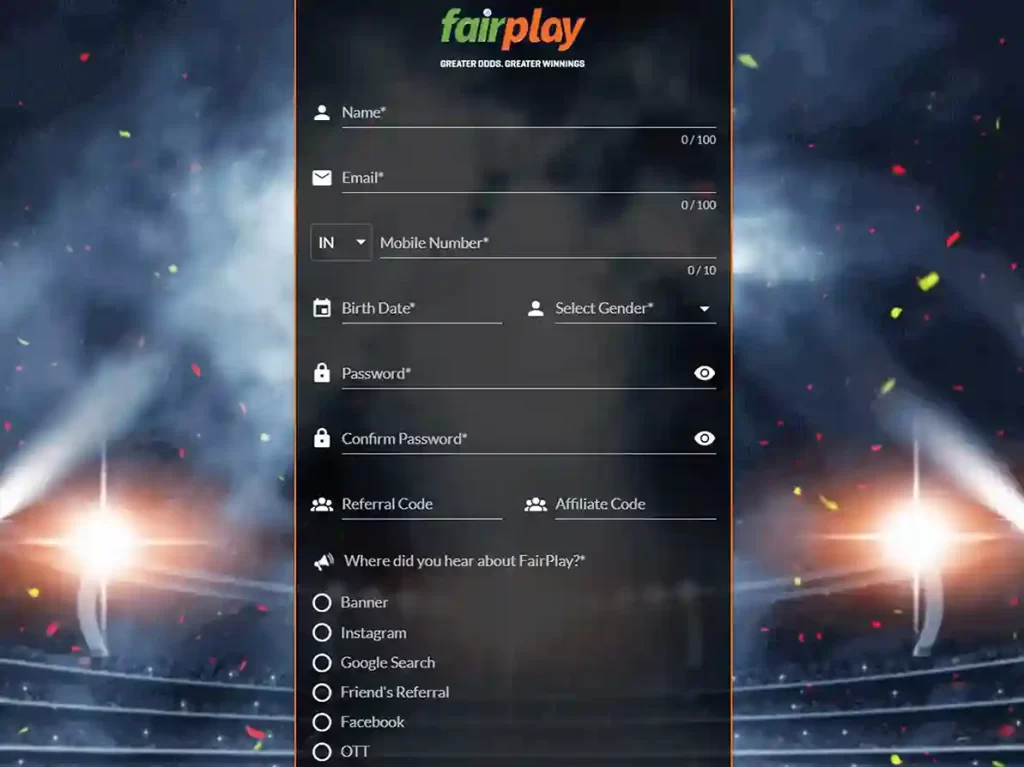 Register - FAIRPLAY - Official - Best Online Casino in the Philippines